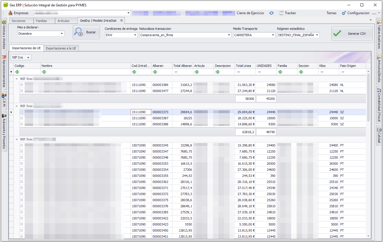 Modelo IntraStat. Gracias a esta última versión se podrá generar un ...